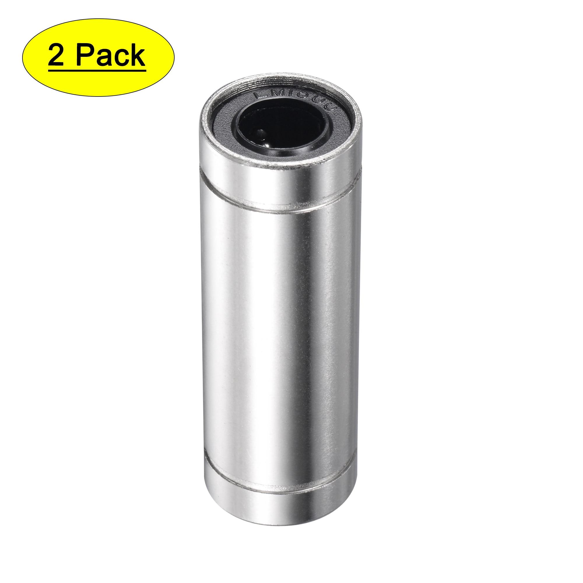 LM10LUU Linear Ball Bearings 10mm x 19mm x 55mm Nickel Plated for CNC ...