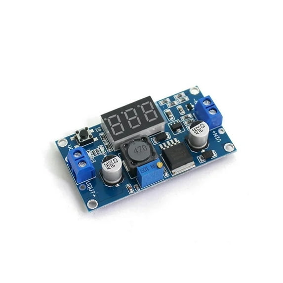 LM2596 Adjustable Step Down Converter Voltage Regulator LED Display Voltmeter DC-DC Step-down ...