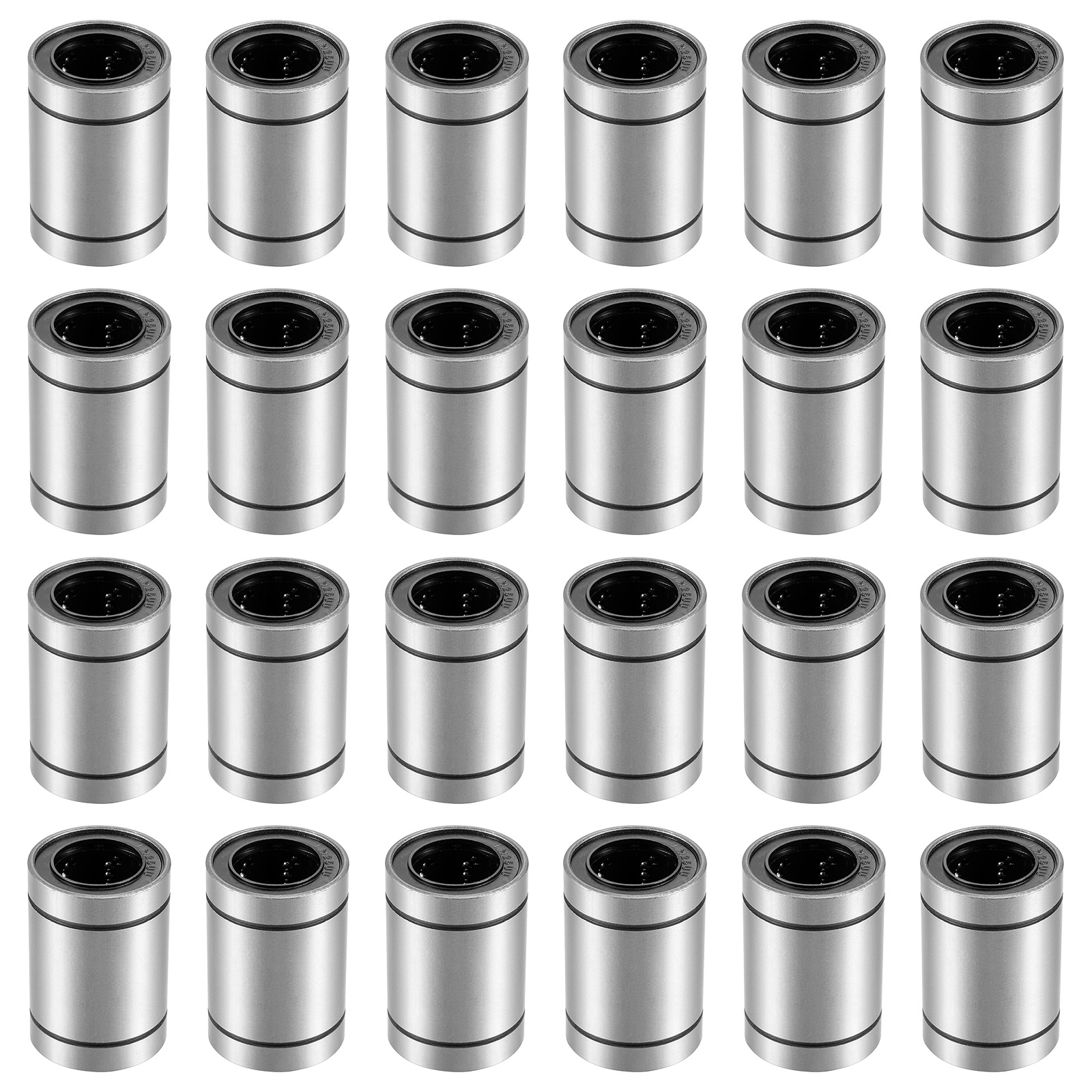 LM25UU Linear Ball Bearings, 25mm Bore 40mm OD 59mm Long Linear Bearing ...