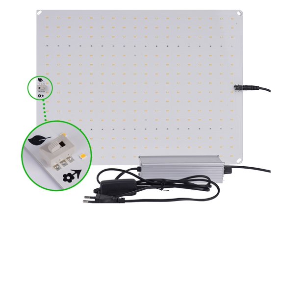 LM281B LED Grow Light Veg And Bloom, For Plant Full Spectrum Hydroponic ...