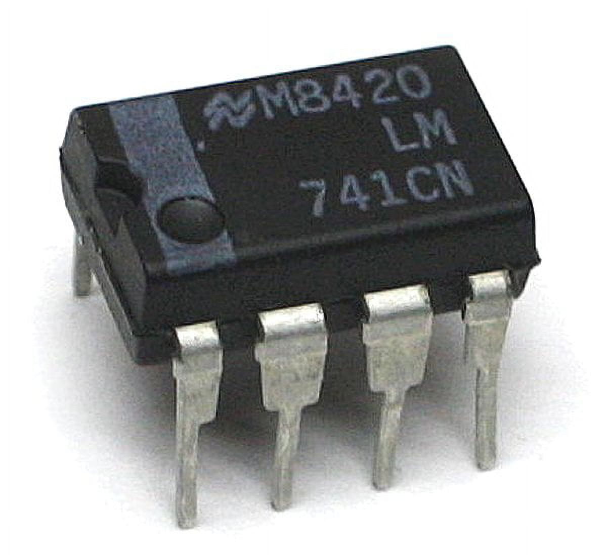 LM741CN Operational Amplifier. VI=10v, Vmax 45V, Ib=500nA, Iout=25mA - Walmart.com