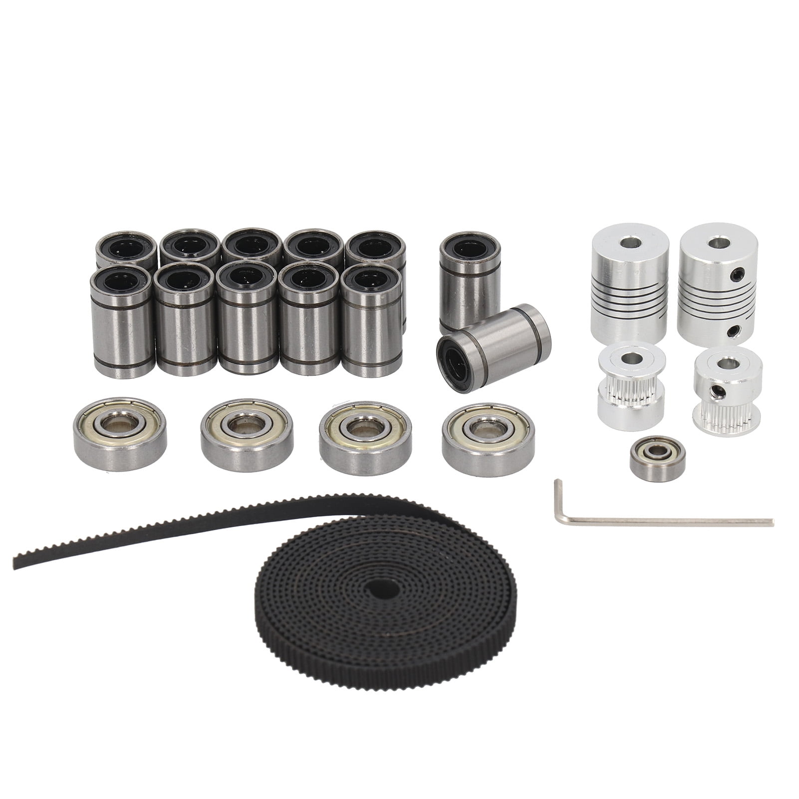 LM8UU Linear Bearing Kit Motor Shaft Coupler Timing Belt Pulley Hex ...