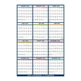 LMEEOR Calendars 2024 Single English Wall Hanging Double Sided Adhesive ...