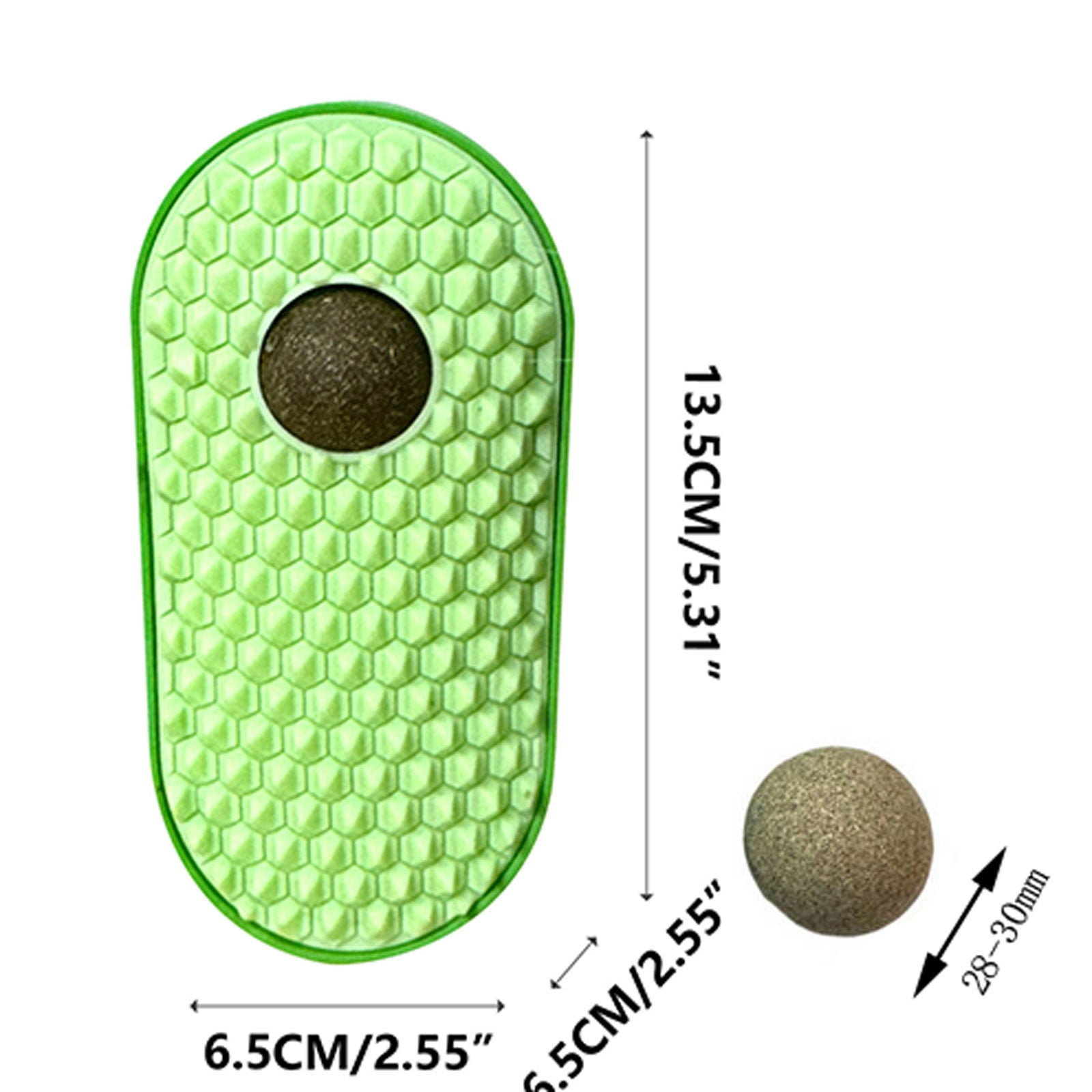 LMEEOR Cat Toy Pea Hair Scrubbe Cats Self-Support Scratch an Itch Toy ...