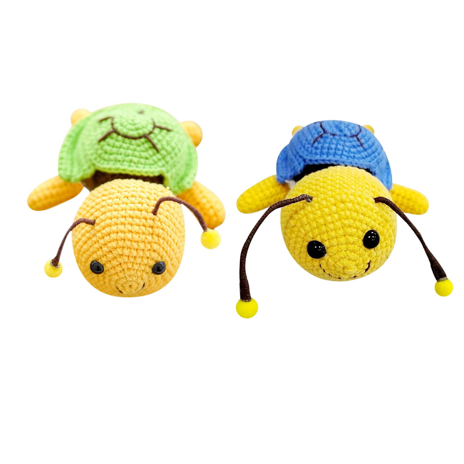 LMEEOR Dolls 2pack Turtle Bee Crochet Kit for Beginners DIY and ... LMEEOR Dolls 2pack Turtle Bee Crochet Kit for Beginners DIY and ...