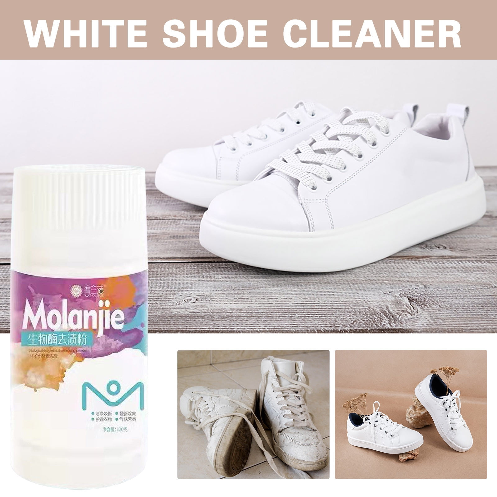 LMEEOR Multi Purpose Cleaner, Biological Enzyme Stain Removal Powder ...