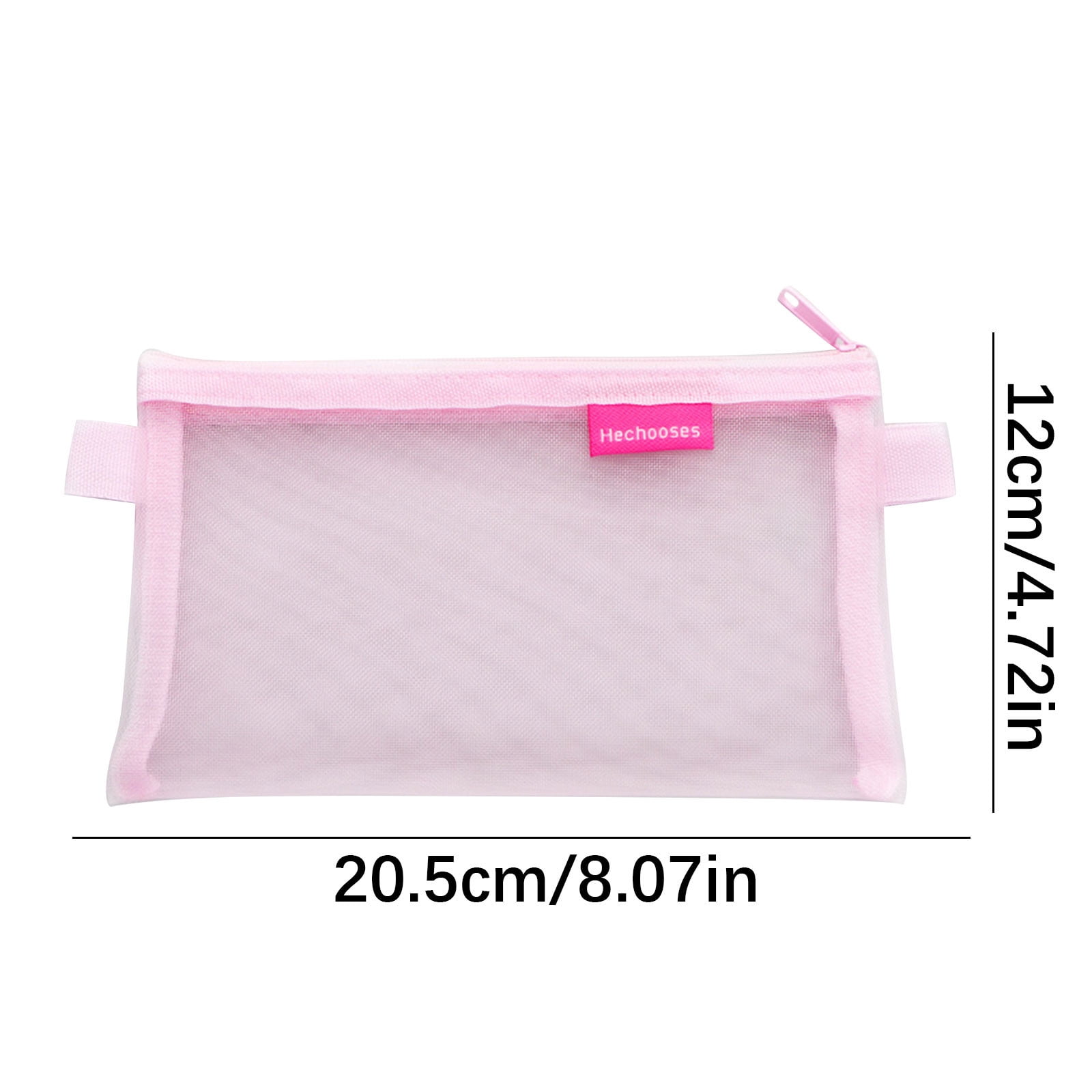 LMEEOR Pencil Case Exquisite and Transparent Mesh Pencil Case Storage ...