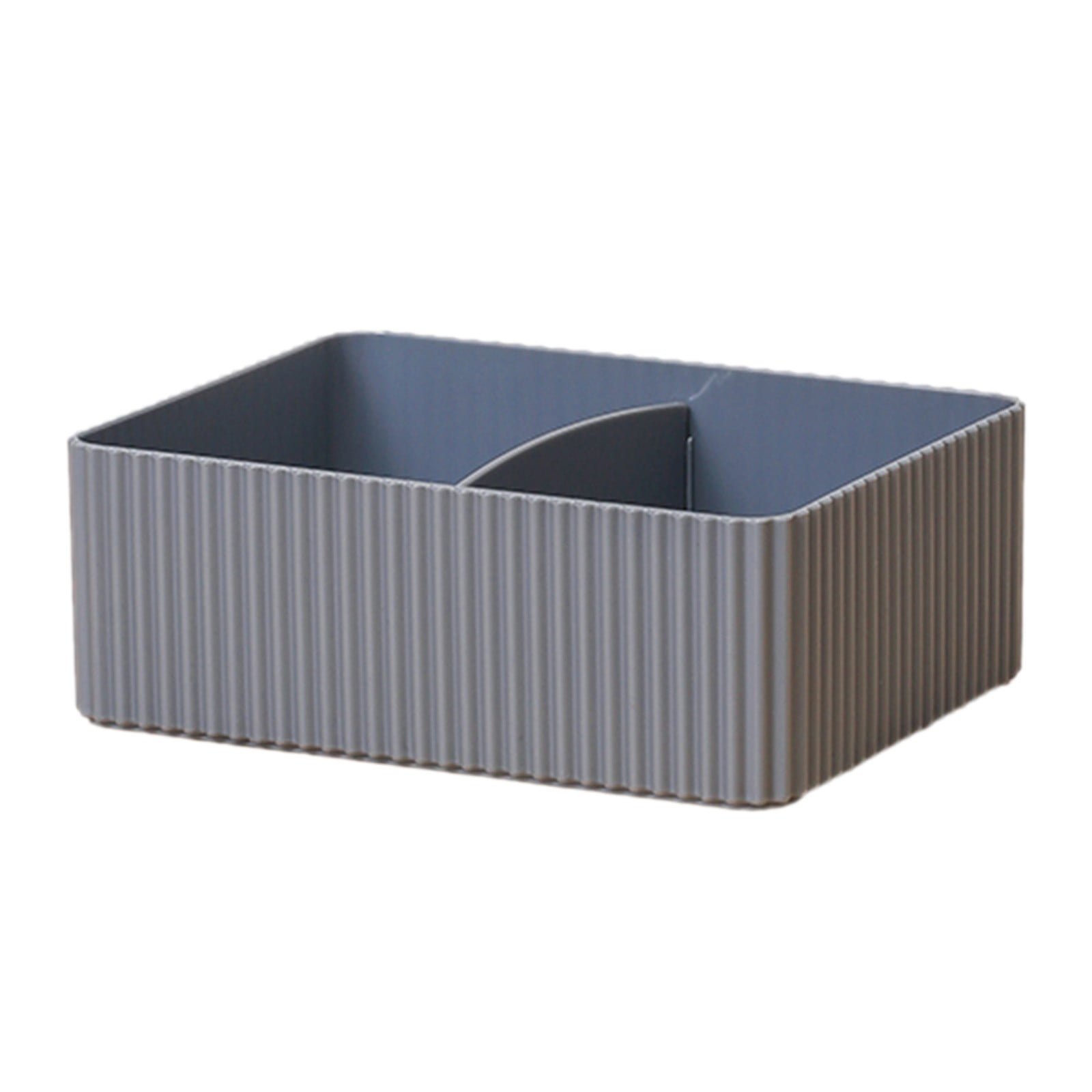 LMEEOR Small Storage Bins with Lids, Desktop Storage Box Office Clutter ...