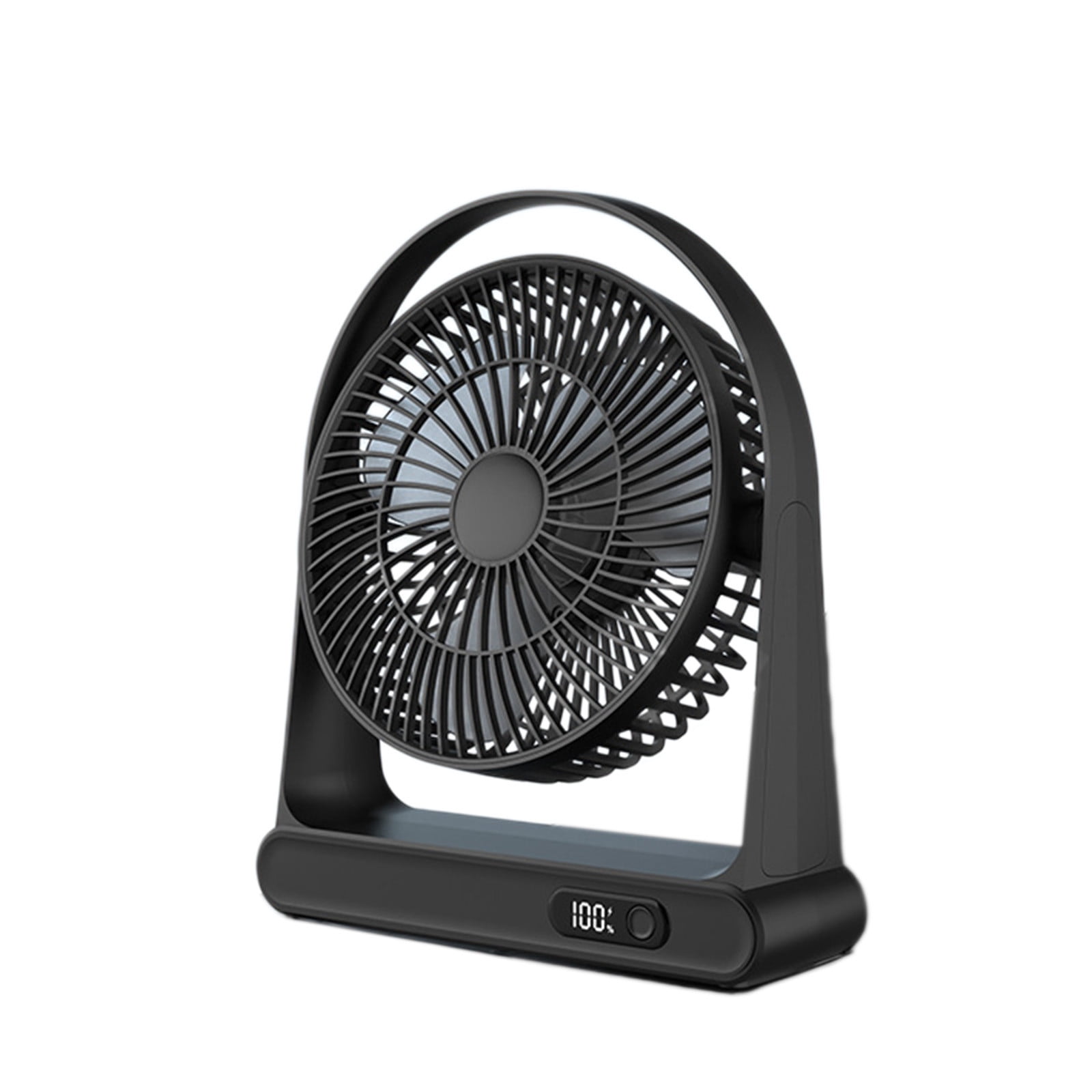 LMEEOR USB Portable Fan, Fly Fans for Tables, Outdoor Fan with Light ...