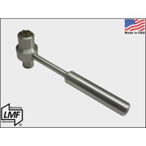 Beau Mac Aluminum Clam Gun, Pink, 5" x 15" Barrel, Ultra-Light ...