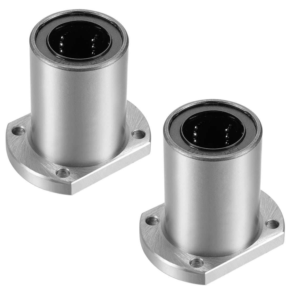 LMH25UU Two Side Cut Flange Linear Ball Bearings, 25mm Bore Dia, 40mm ...