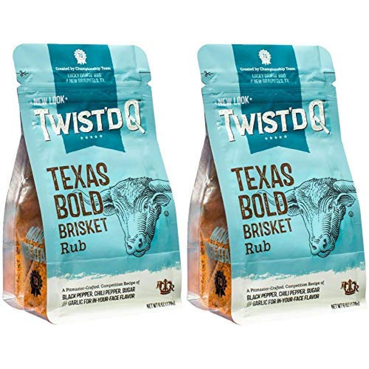 LMHF - American Royal Texas Bold Beef Brisket Rub - 2 Pack - Walmart.com