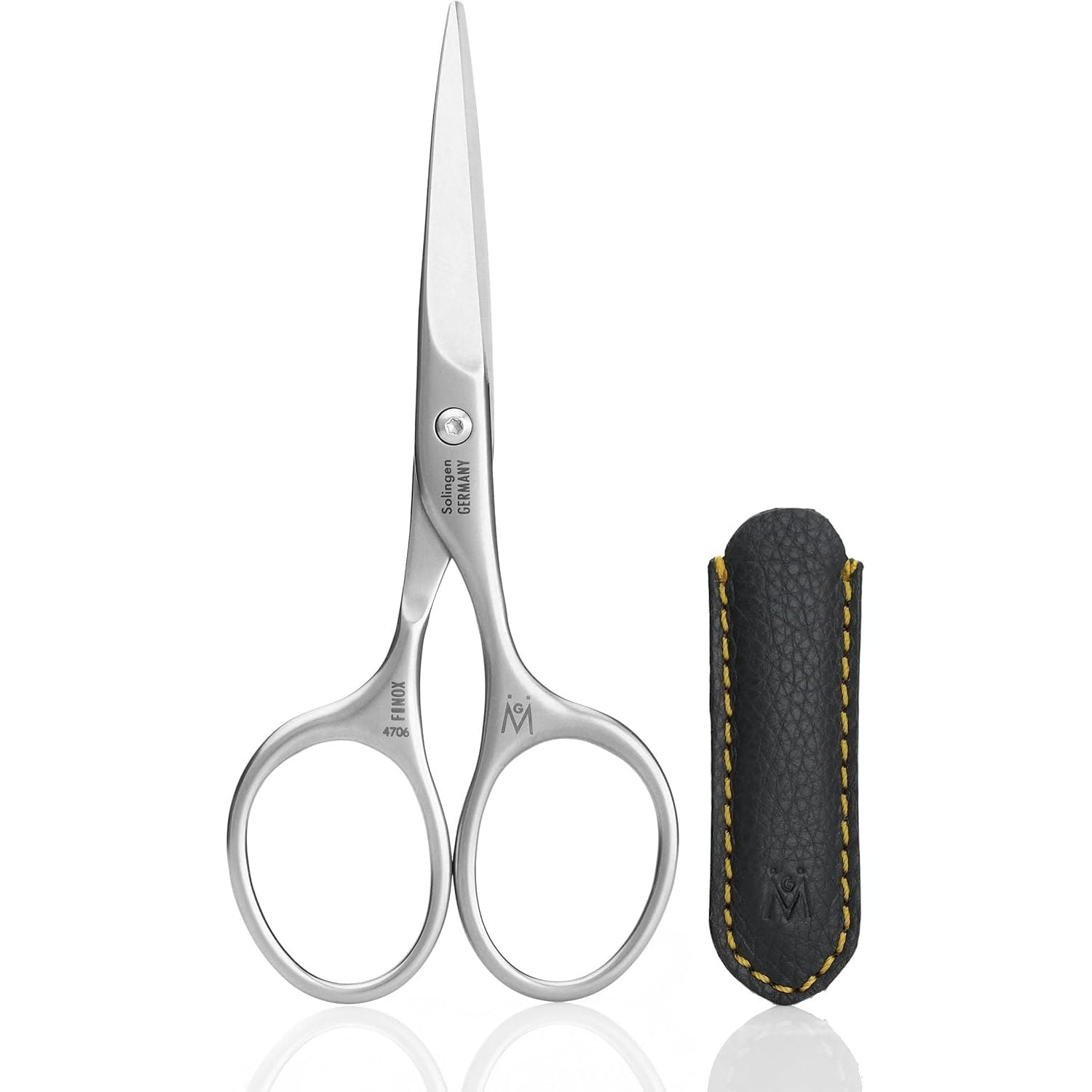 LMHF Beard and Mustache Scissors - FINOX Stainless Steel Professional ...