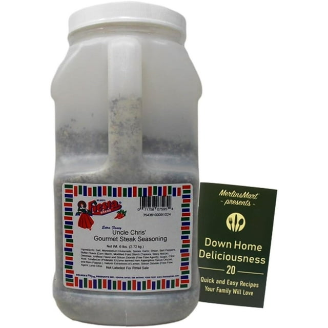 LMHF Extra Fancy Uncle Chris' Gourmet Steak Seasoning Meat Rub Plus ...