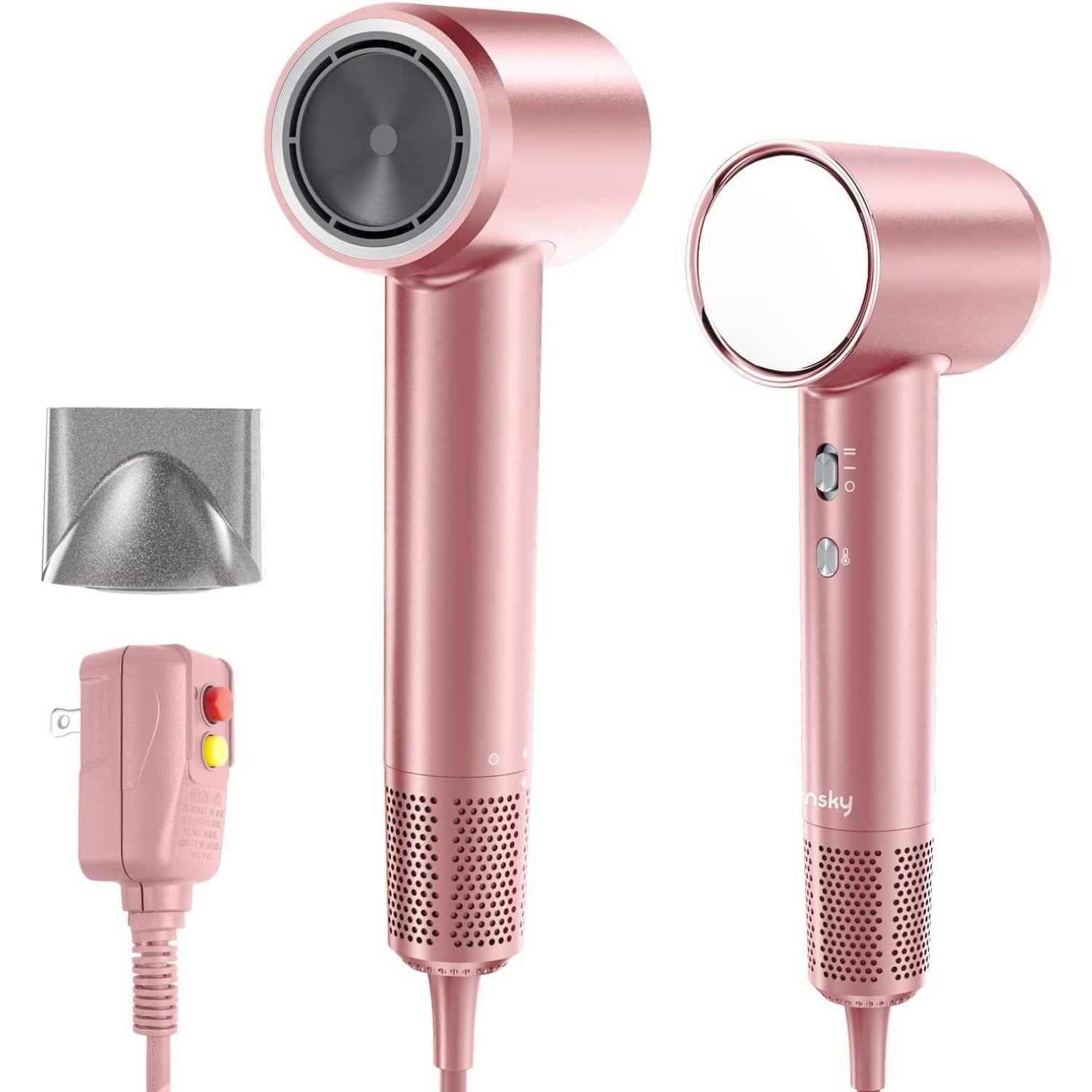 LMHF Hair Dryer, Blow Dryers with 110,000 RPM Ionic High-Speed ...