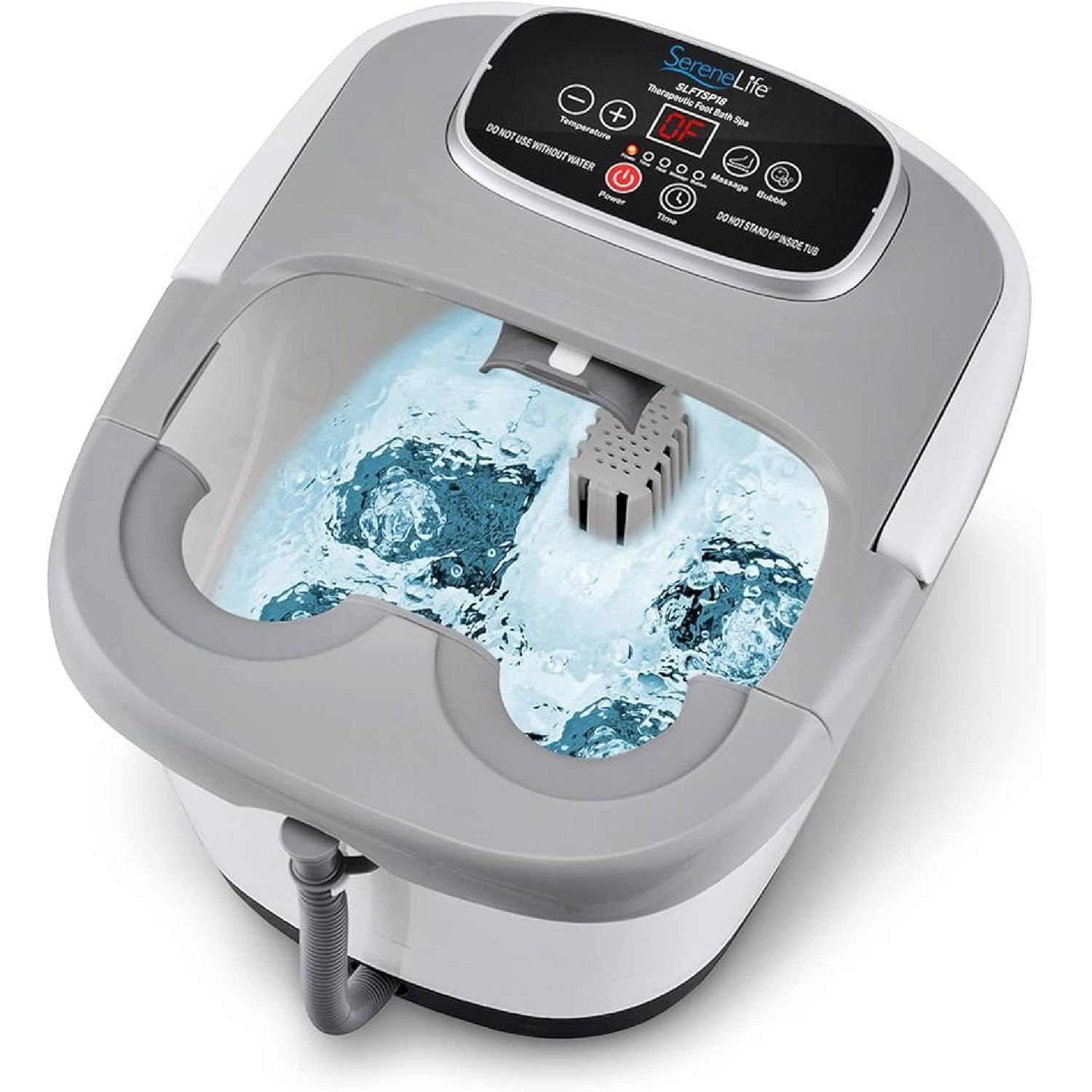 LMHF Hydro Therapy Foot Bath Massager - Heating Foot Spa with Deep ...