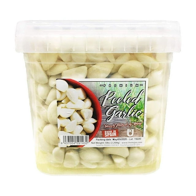 LMHF Premium Fresh Peeled Garlic Cloves 5 Pound (Pack of 1) - Walmart.com