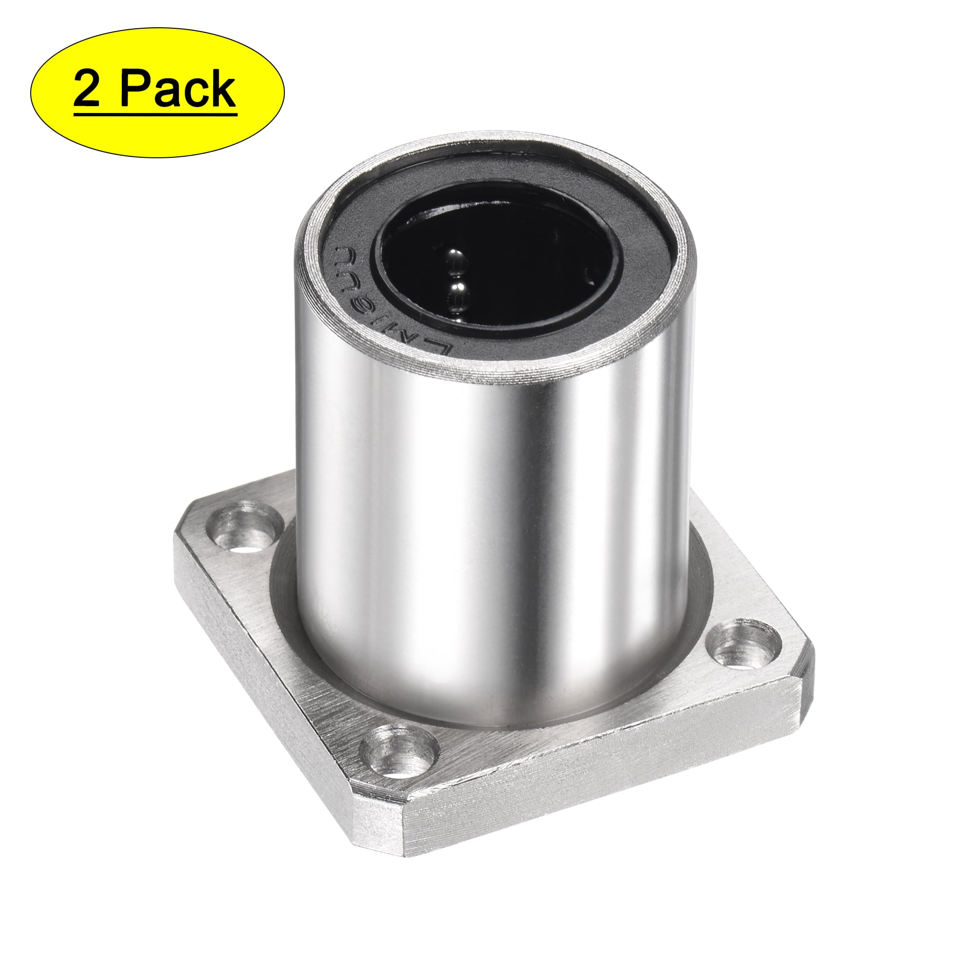LMK16UU Linear Ball Bearings 16mmx28mmx37mm Square Flange for CNC ...