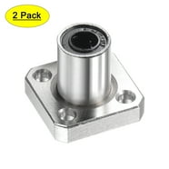 VEVOR SBR Linear Rail 16-800mm 2xLinear Guideway Rail and 4X Bearing ...