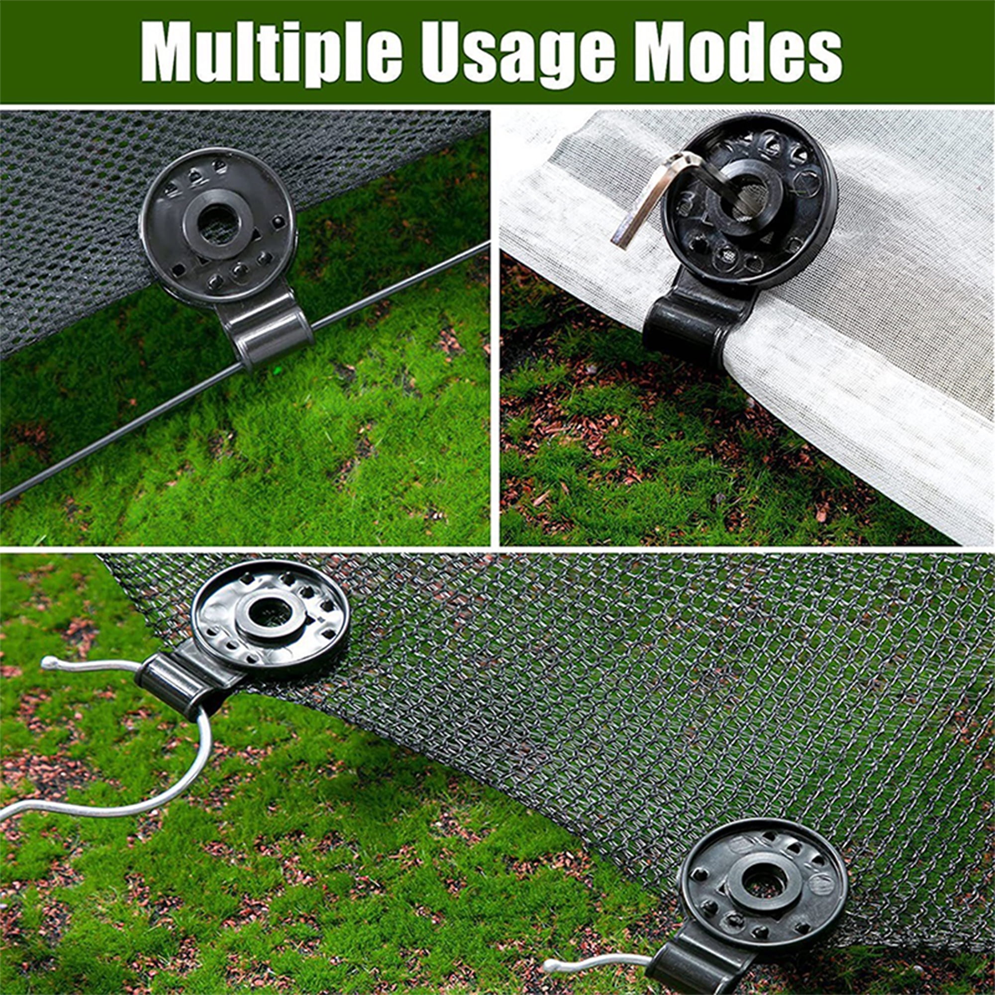 LMLYSoH Shade Cloth Plastic Clips, Heavy Duty Sun Shade Lock Grip UV ...