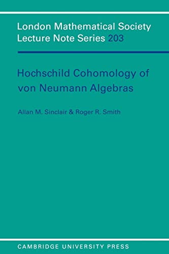 Pre-Owned LMS: 203 Hochschild Cohomology (London Mathematical Society Lecture Note Series ...