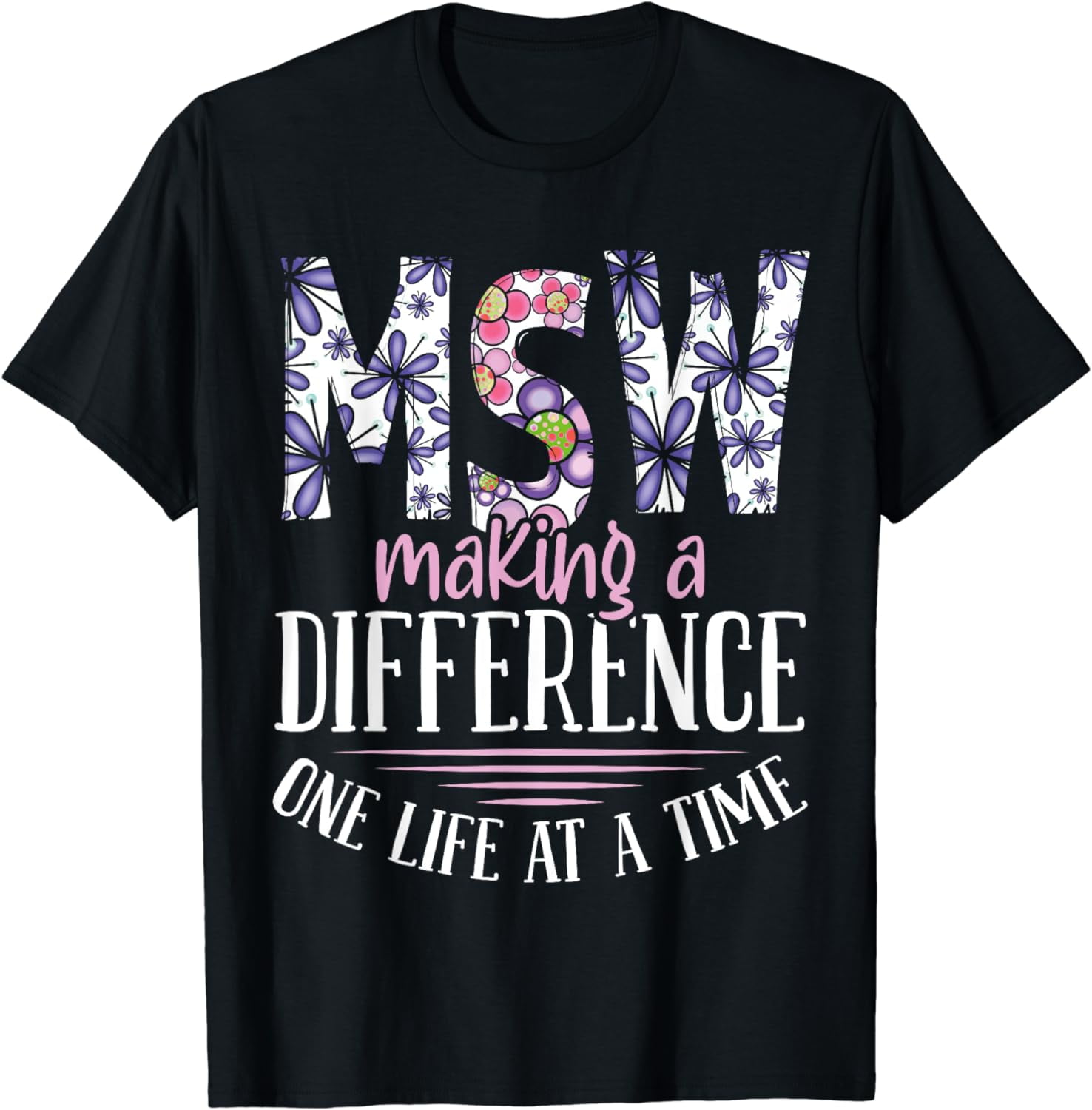 LMSW Appreciation Master Social Worker MSW Graduation T-Shirt - Walmart.com