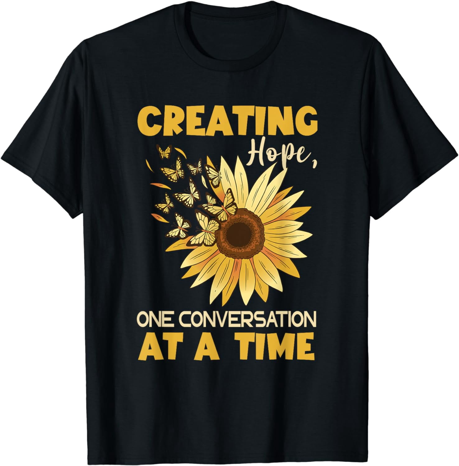 LMSW Creating Hope Licensed Master Social Worker MSW T-Shirt - Walmart.com