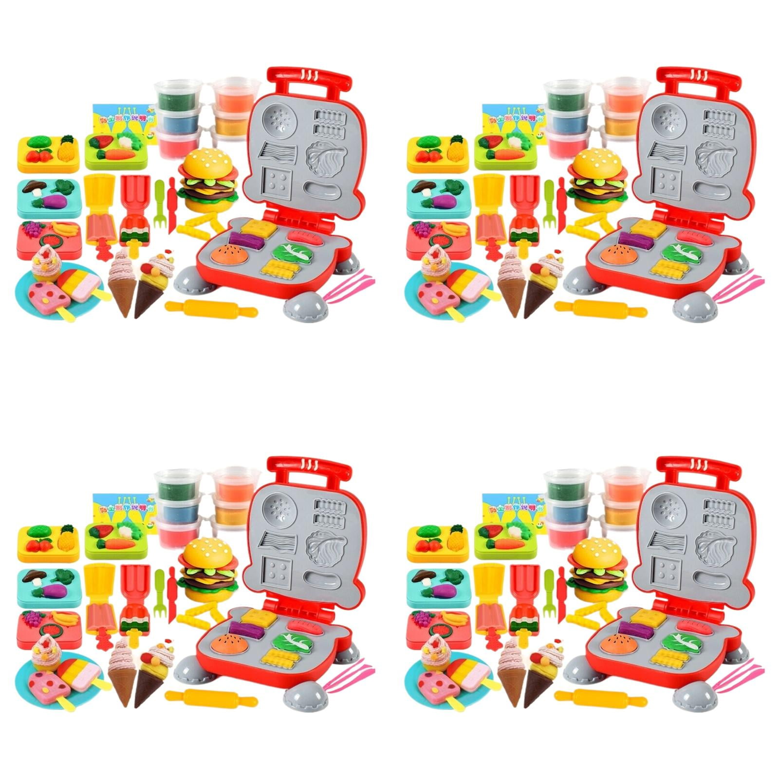 LMTODLFG 2 in 1 Color Dough Kitchen Creations Set, Ice Cream Candy ...