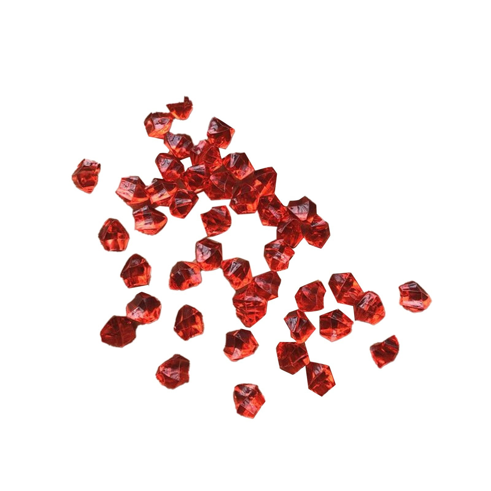 LMTODLFG 200 Pcs Acrylic Ice Rocks Gems Bulk Plastic Diamonds for Vase ...