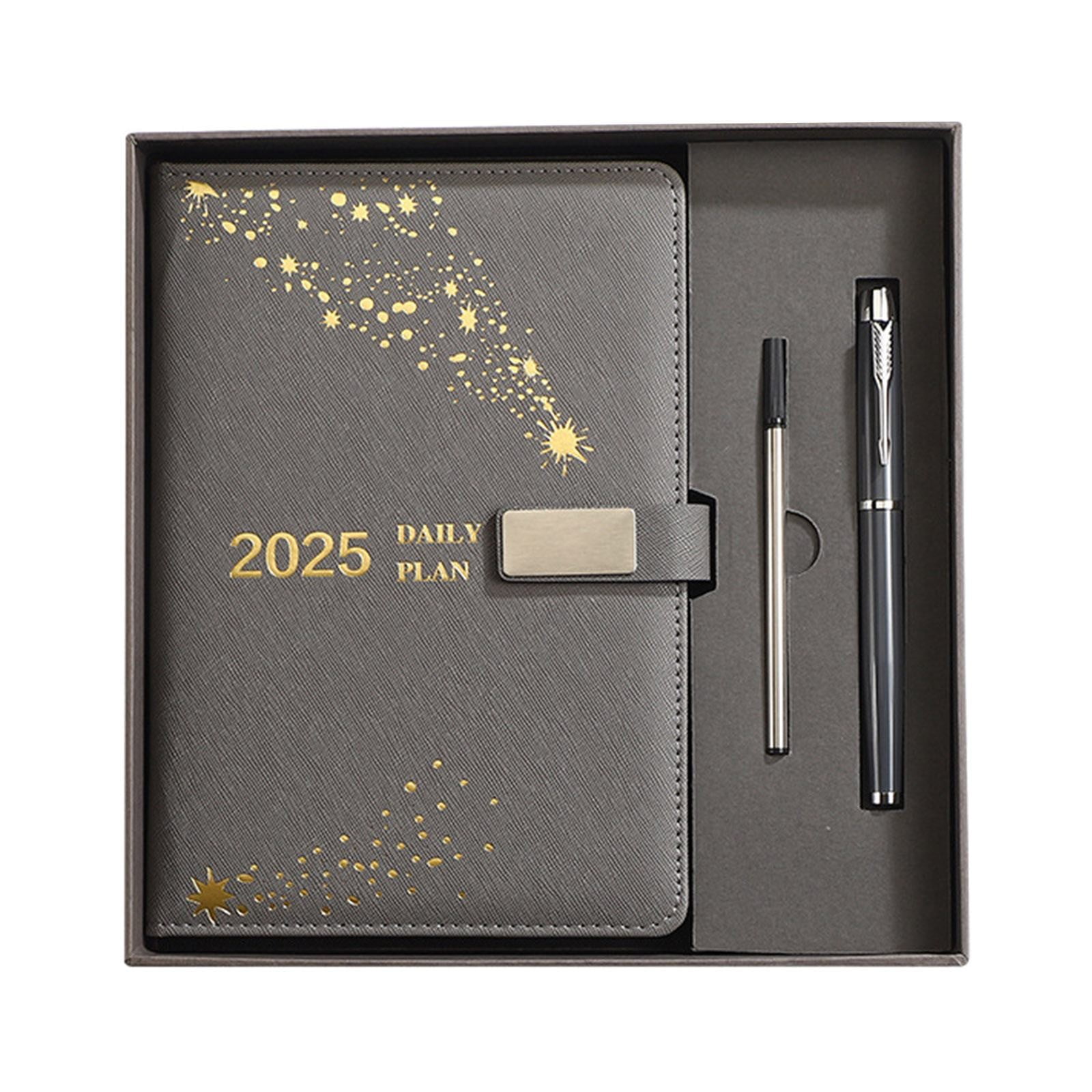 LMTODLFG 2025 Weekly Planner & Notebook Hardcover Agenda 2025 Calendar ...