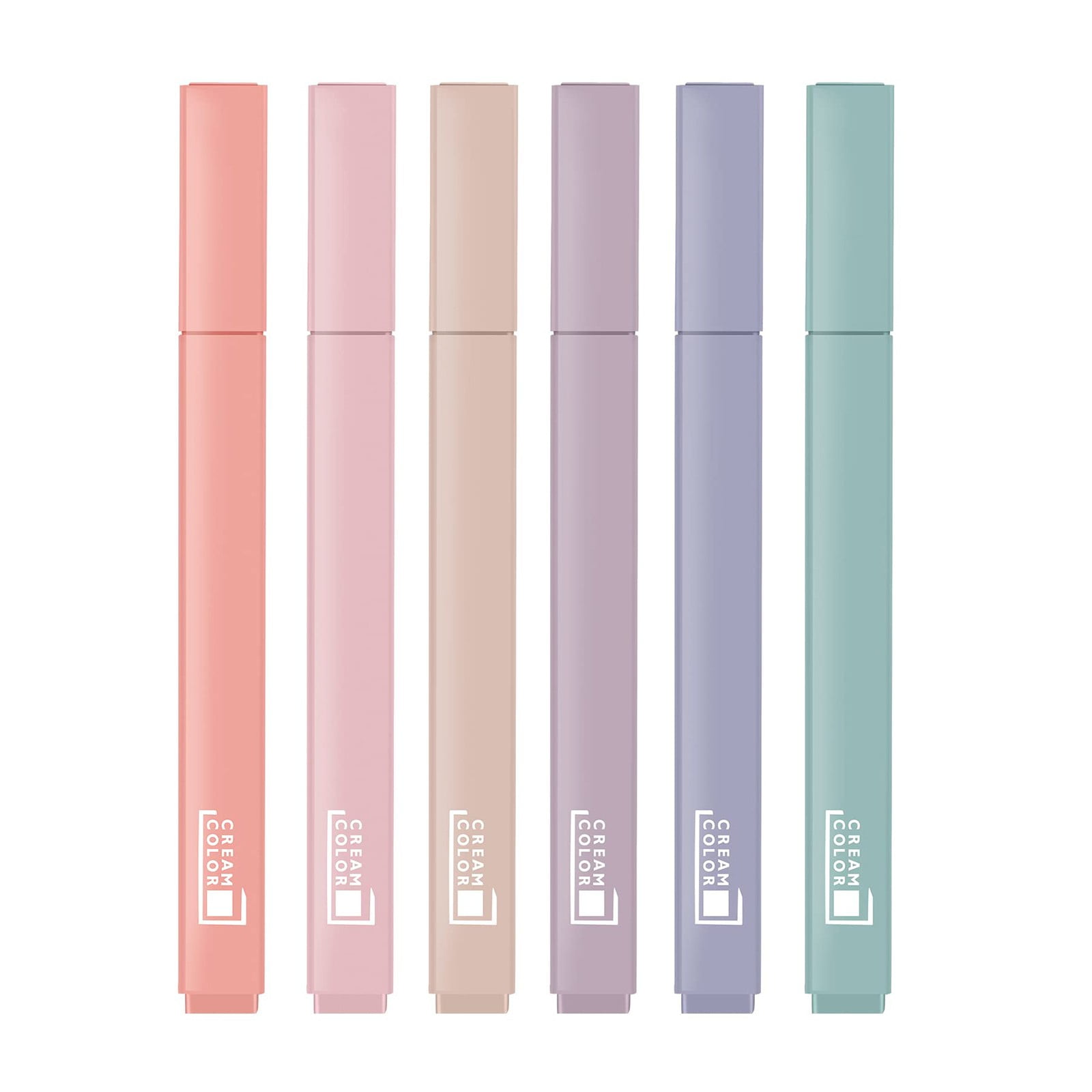 LMTODLFG Aesthetic Cute Highlighters Bible Pastel Highlighters 6Pcs ...