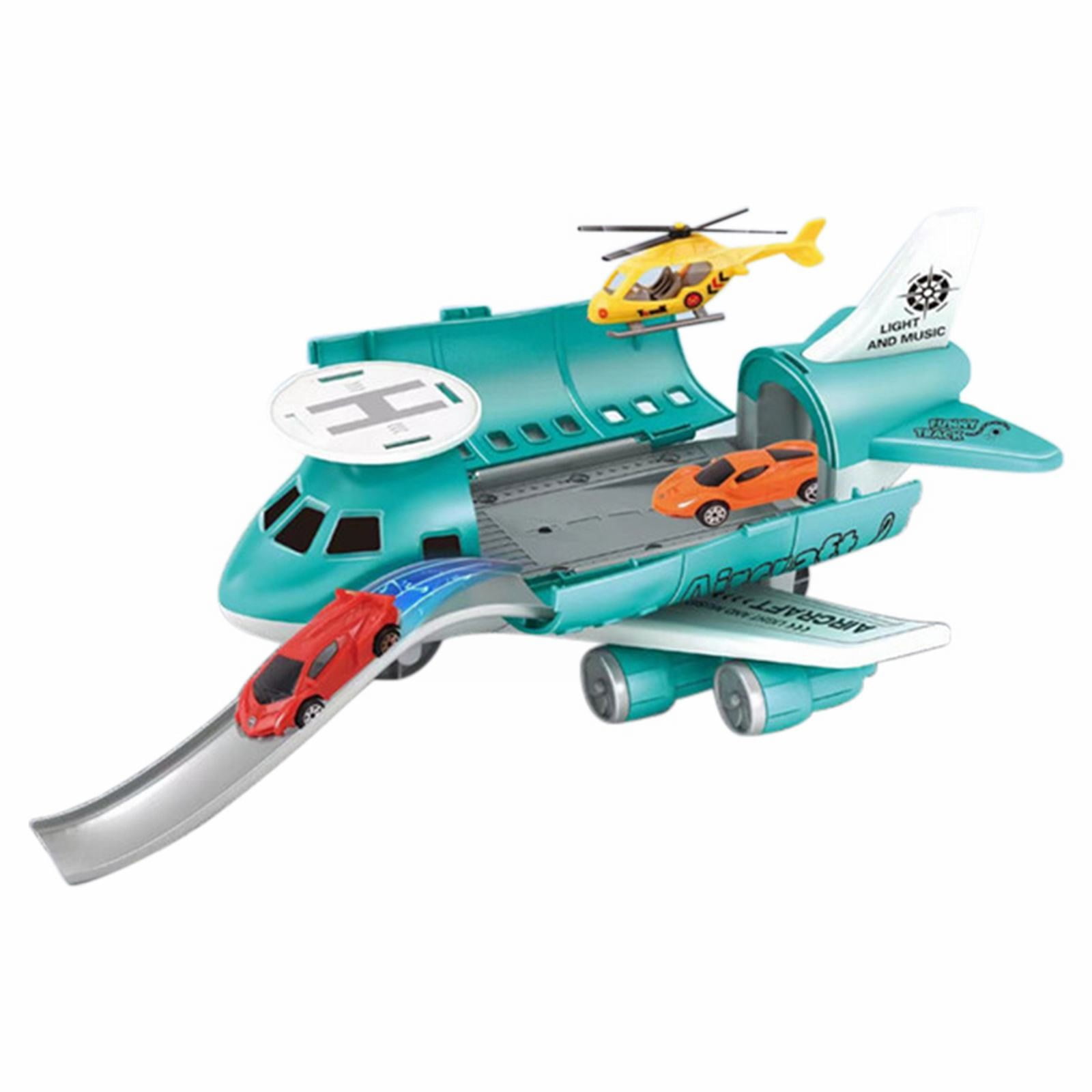 LMTODLFG Airplane Toy Set Transport Cargo Plane Play Toy Gift for 3 4 5 ...