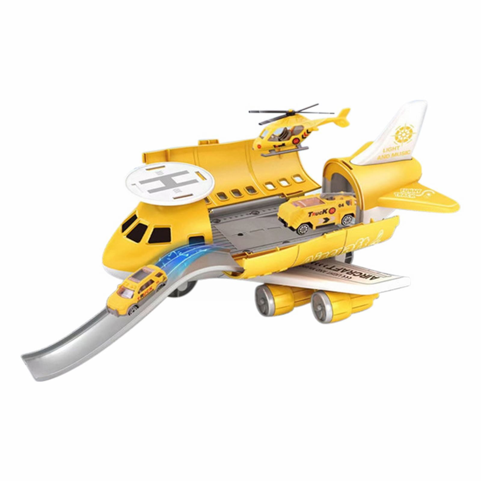 LMTODLFG Airplane Toy Set Transport Cargo Plane Play Toy Gift for 3 4 5 ...