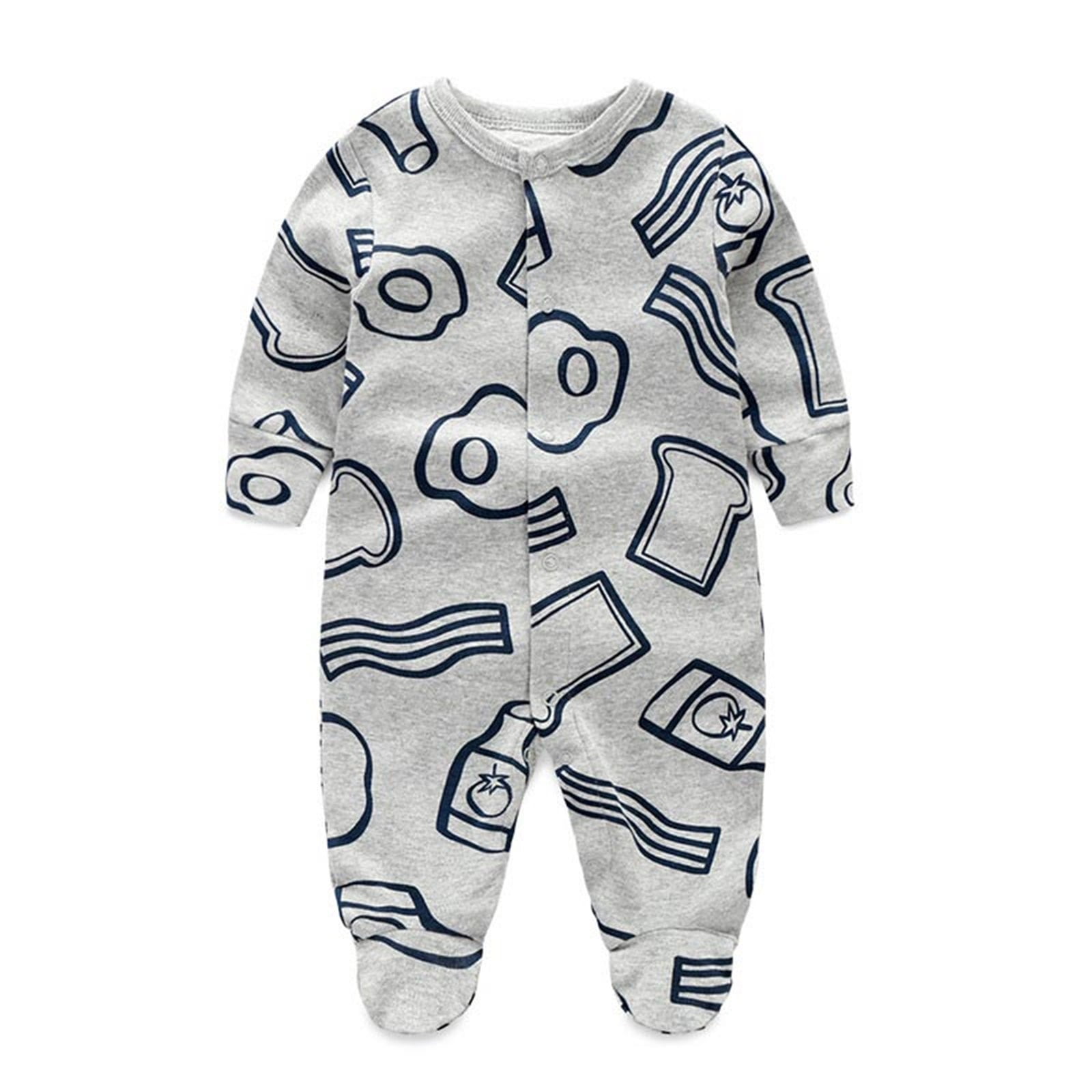 LMTODLFG Baby Boy Clothes Toddler Girl's Long Sleeved Egg and Milk ...