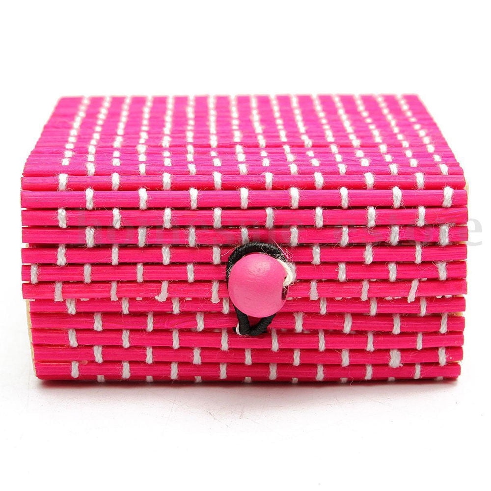 LMTODLFG Bamboo Dish Case Bar Container Containers with Lids Storage ...