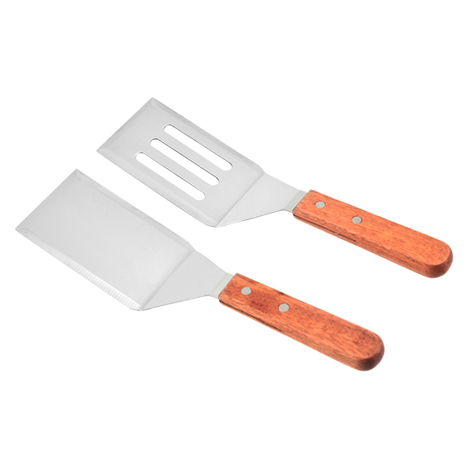LMTODLFG Commercial Grade Griddle Grill Spatula Set of 2, Stainless ...