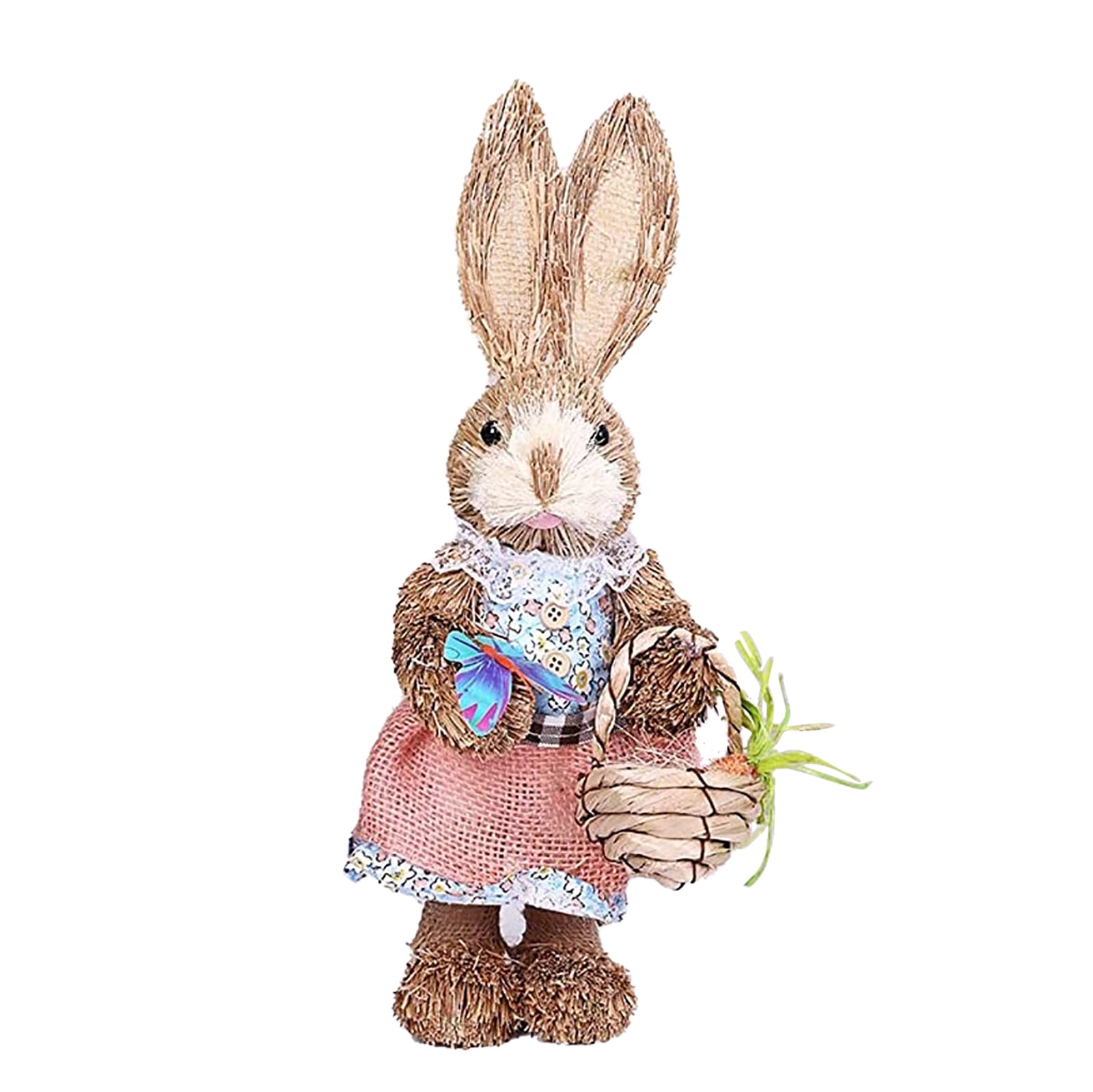 LMTODLFG Easter Bunny Decor, Bunnies Statue Outdoor Porch Decorations ...