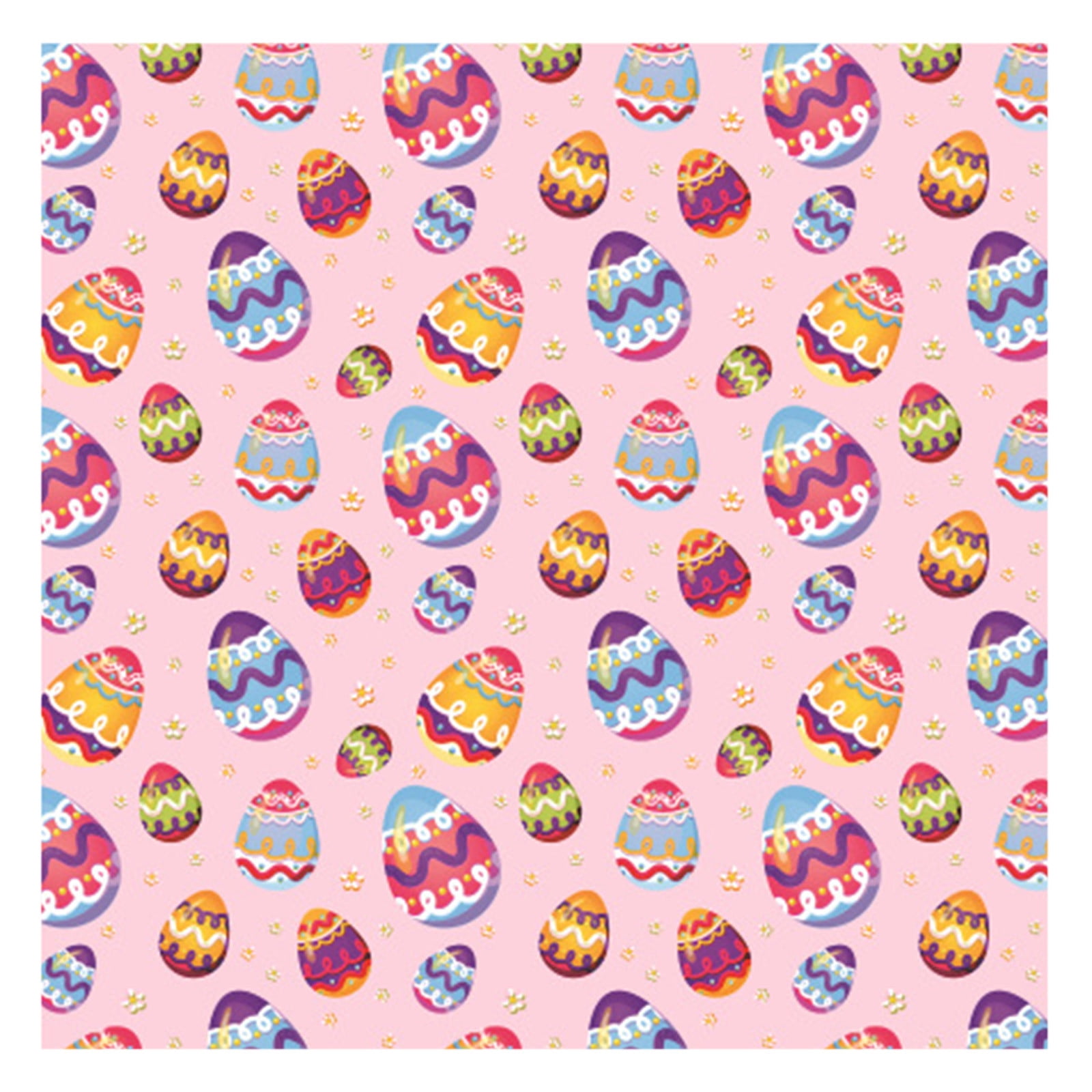 LMTODLFG Easter Wrapping Paper Easter Egg Bunny Rabbit Colorful Gift ...