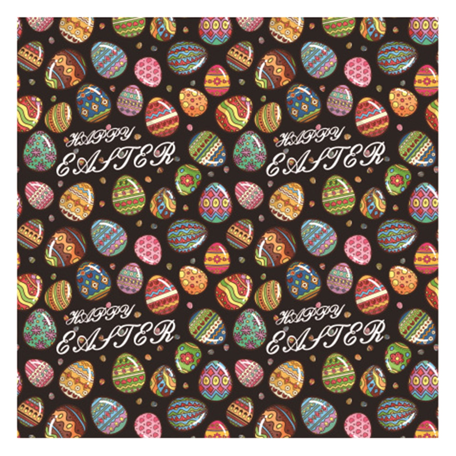 LMTODLFG Easter Wrapping Paper Easter Egg Bunny Rabbit Colorful Gift ...