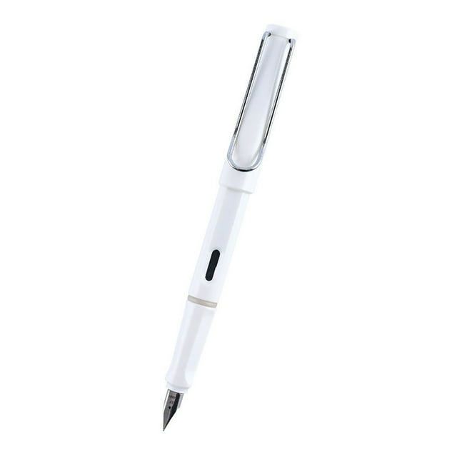 LMTODLFG Fountain Pen Fine Nib Refillable Fountain Pen Transparent ...