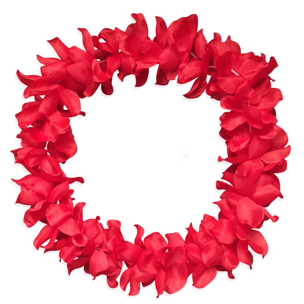 LMTODLFG Hawaiian Leis Necklace Leis Headbands Leis Tropical Luau ...