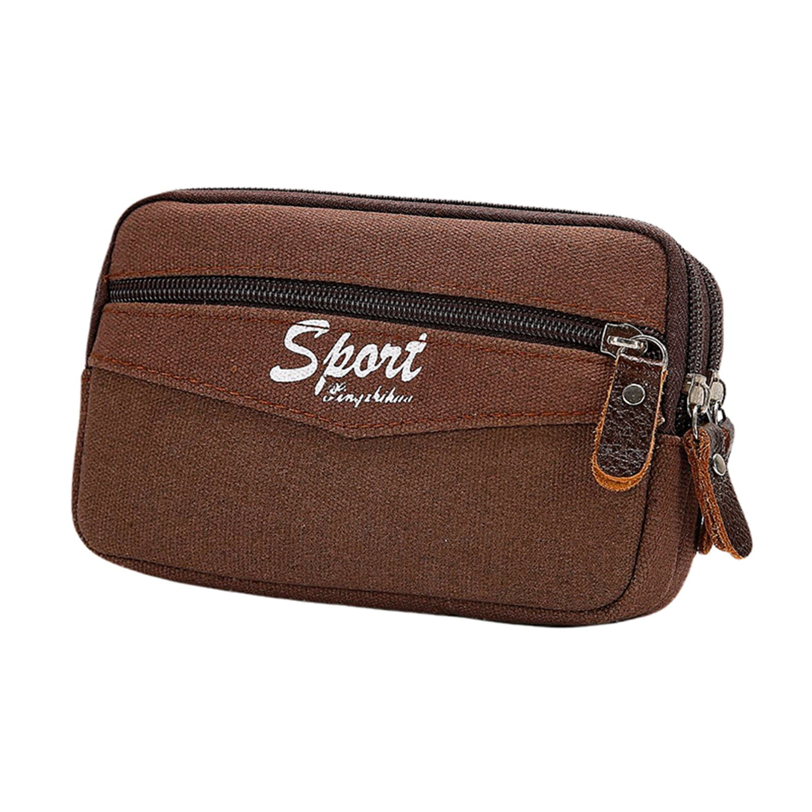 LMTODLFG Mens Leather Belt Loops Waist Bag Wallet Phone Pouch for ...