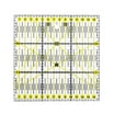 Slotted Quilting Ruler Square Acrylic Fabric Cutting Clear Mark Non ...