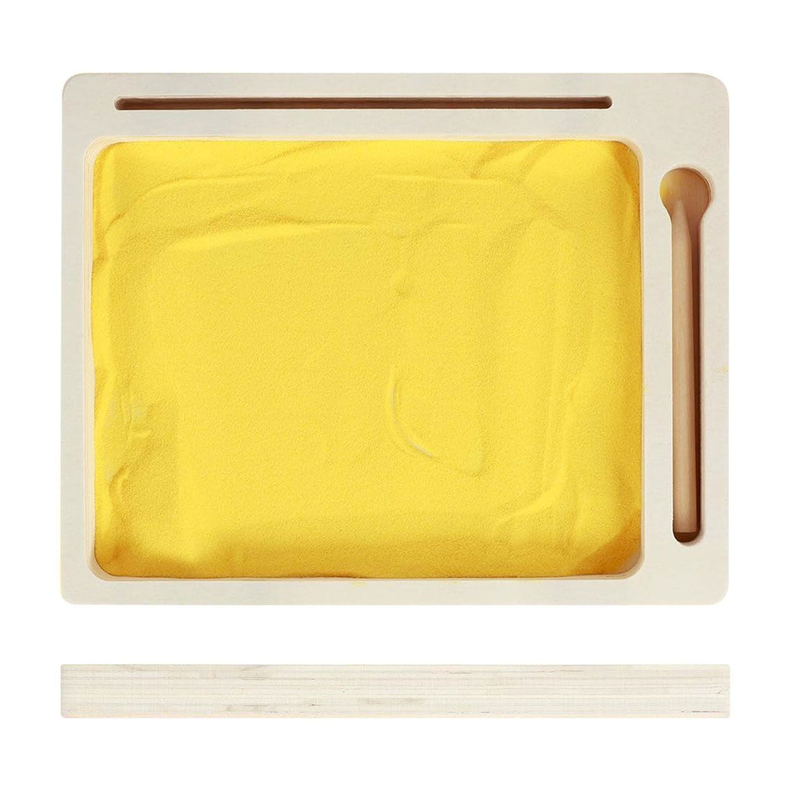 LMTODLFG Sand Tray, Wooden Montessori Sand Tracing Tray Learning and ...