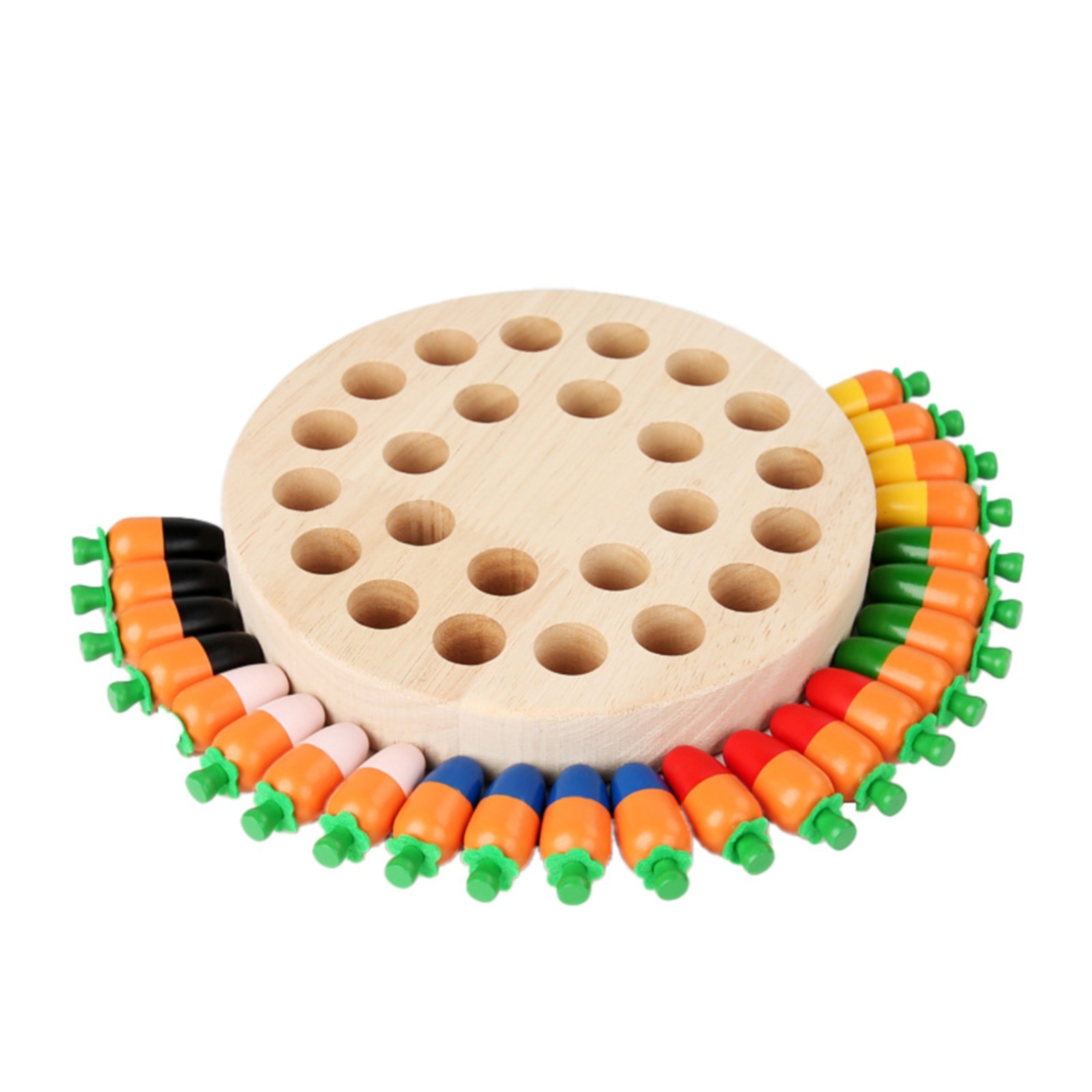 LMTODLFG Wooden Memory Chess Game, Wooden Memory Match Stick Chess ...