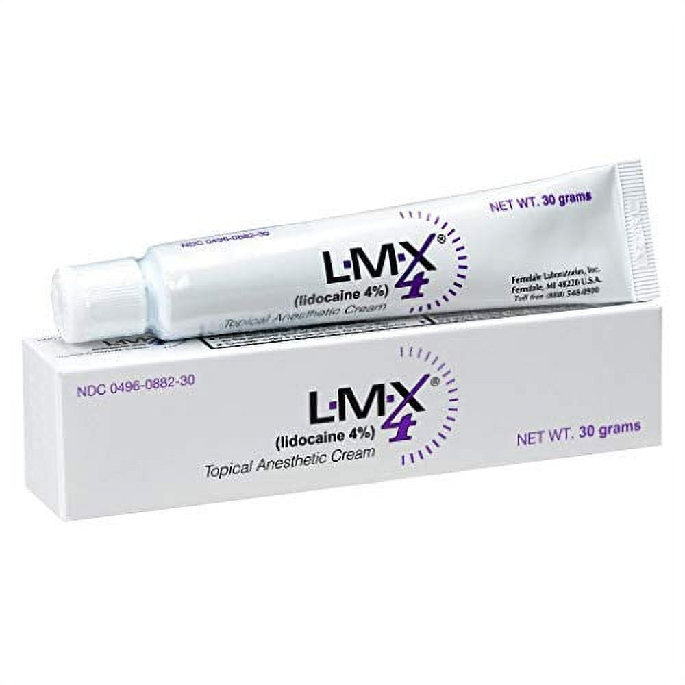 LMX-4Topical Anesthetic Cream - 1.05 fl oz - Walmart.com