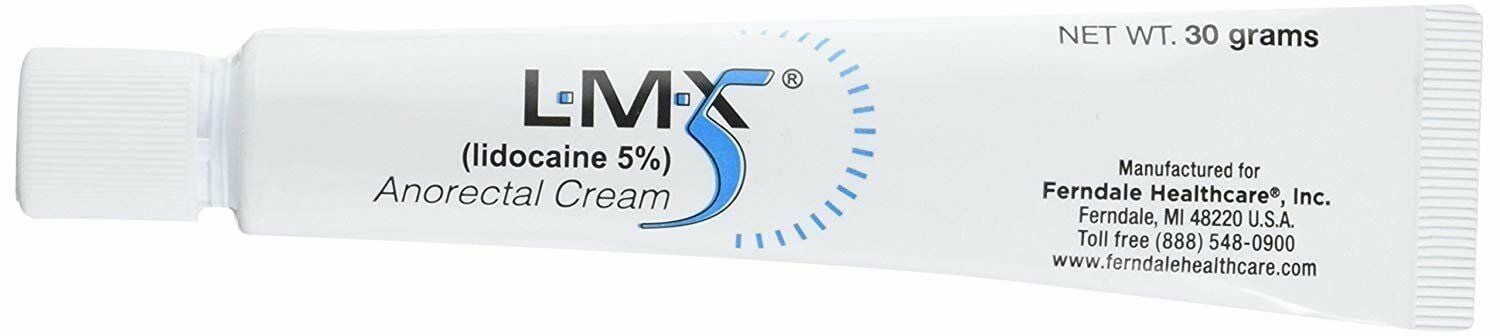 LMX 5% Anorectal Cream 30 g (Pack of 3) - Walmart.com