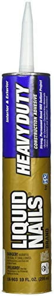 LN-903 6 Pack Heavy Duty Construction Adhesive, Tan - Walmart.com