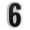 LN LUMANUMBERS 4 Inch House Numbers, Stainless Steel, Backlit LED 2700K ...