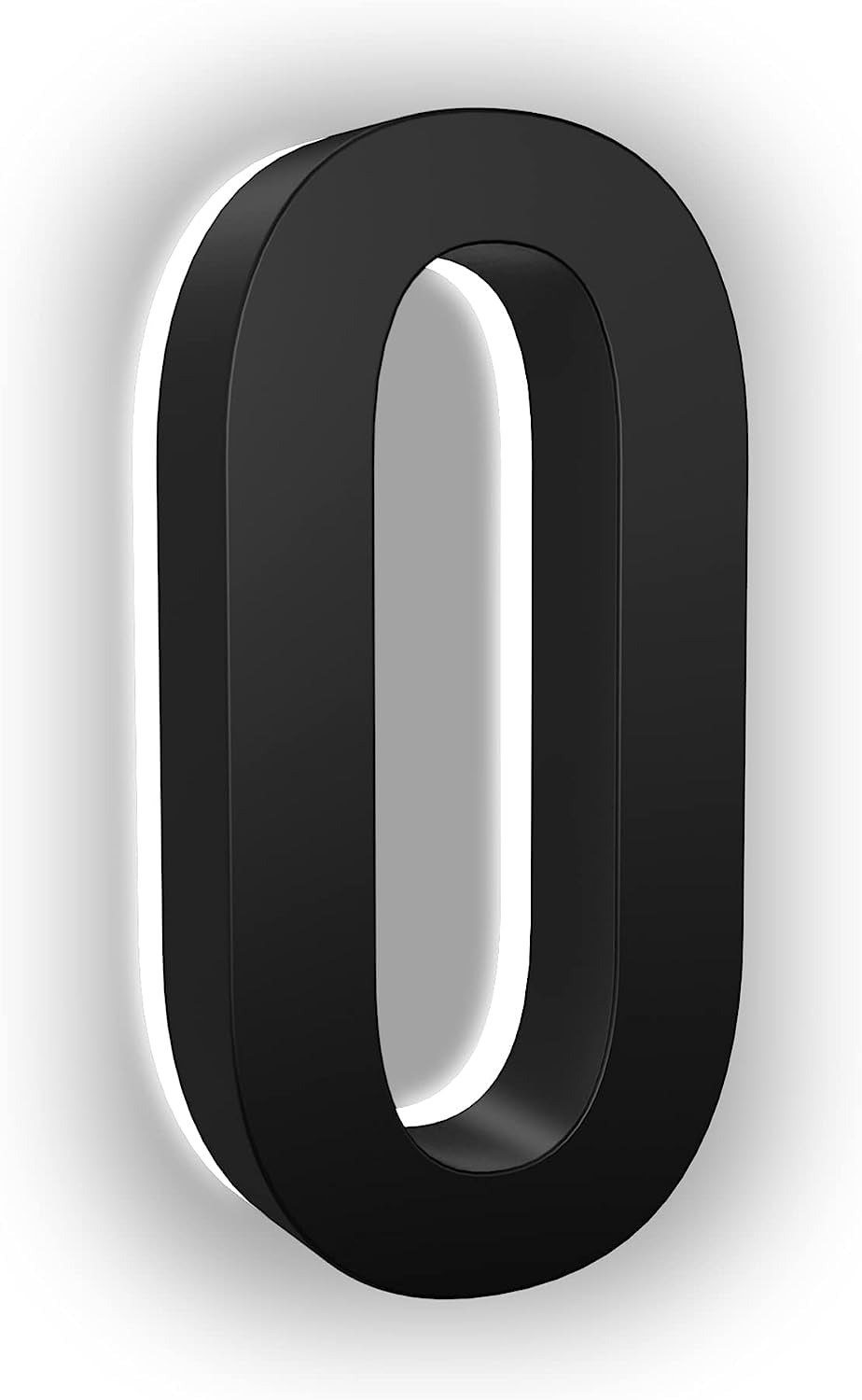 LN LUMANUMBERS - 5 Inch LED House Numbers, ABS-Polymer, Backlit LED ...